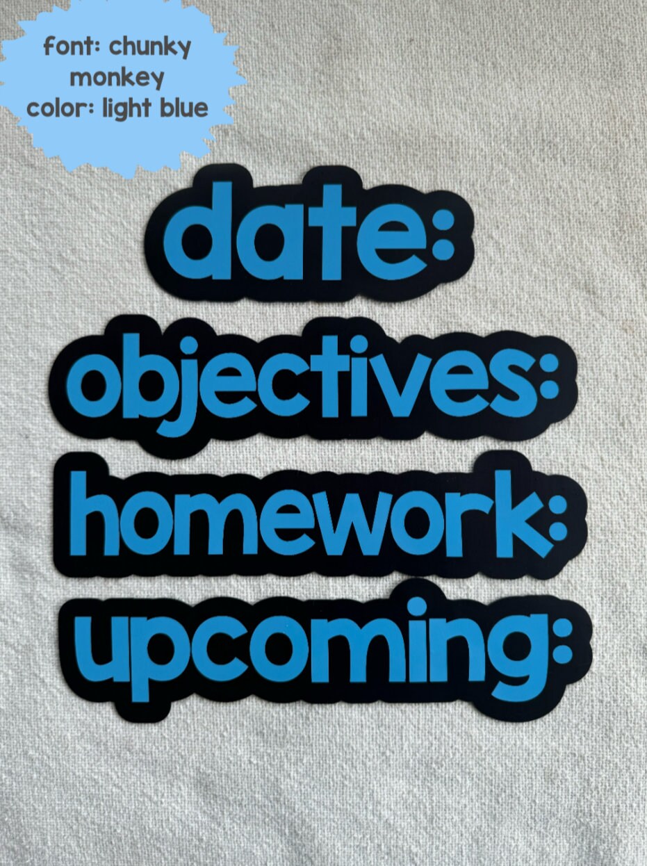 SET of White Board Custom Magnetic Labels, Whiteboard Magnet Labels ...