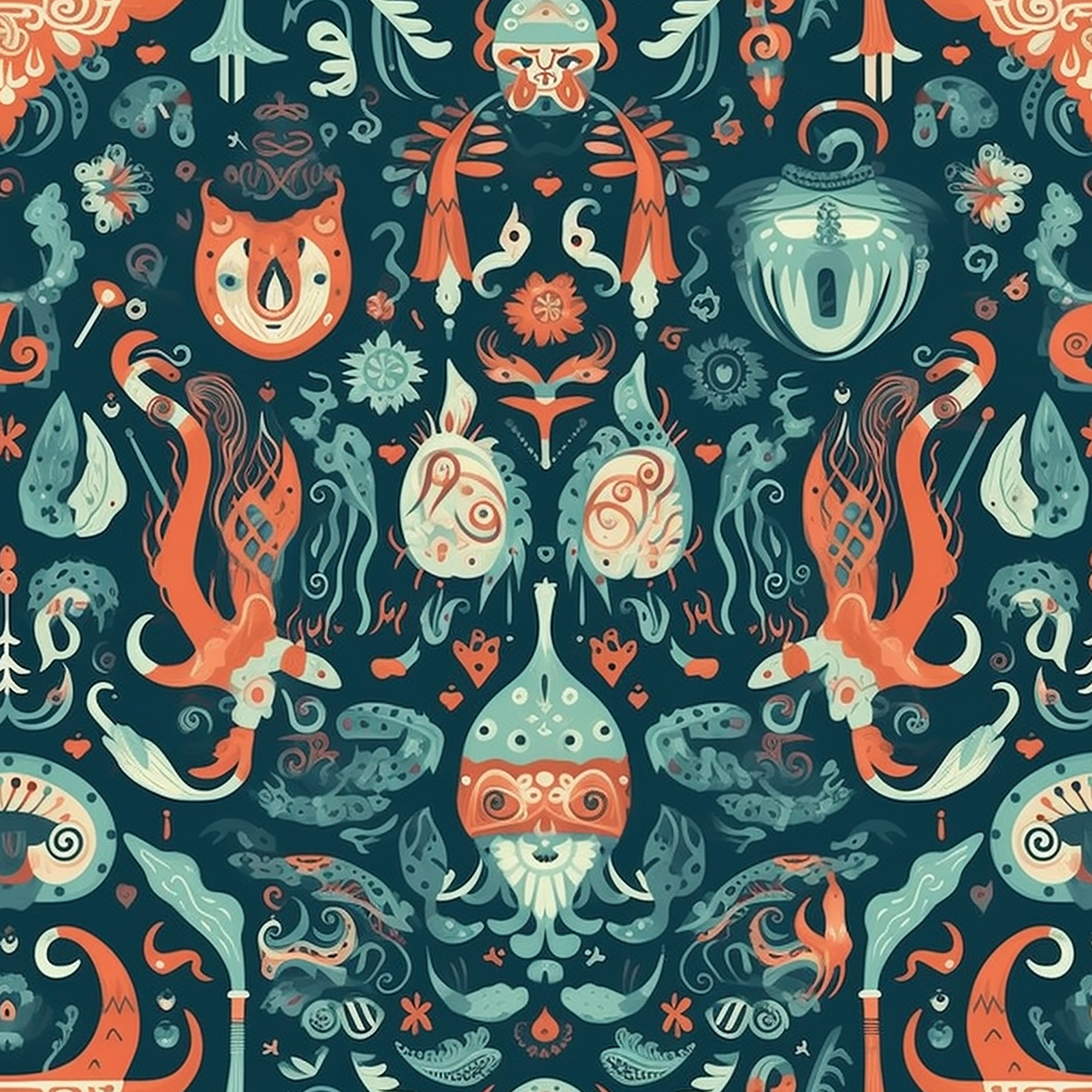 Seamless Viking Patterns | 24 Pack Repeatable Digital Papers - Etsy