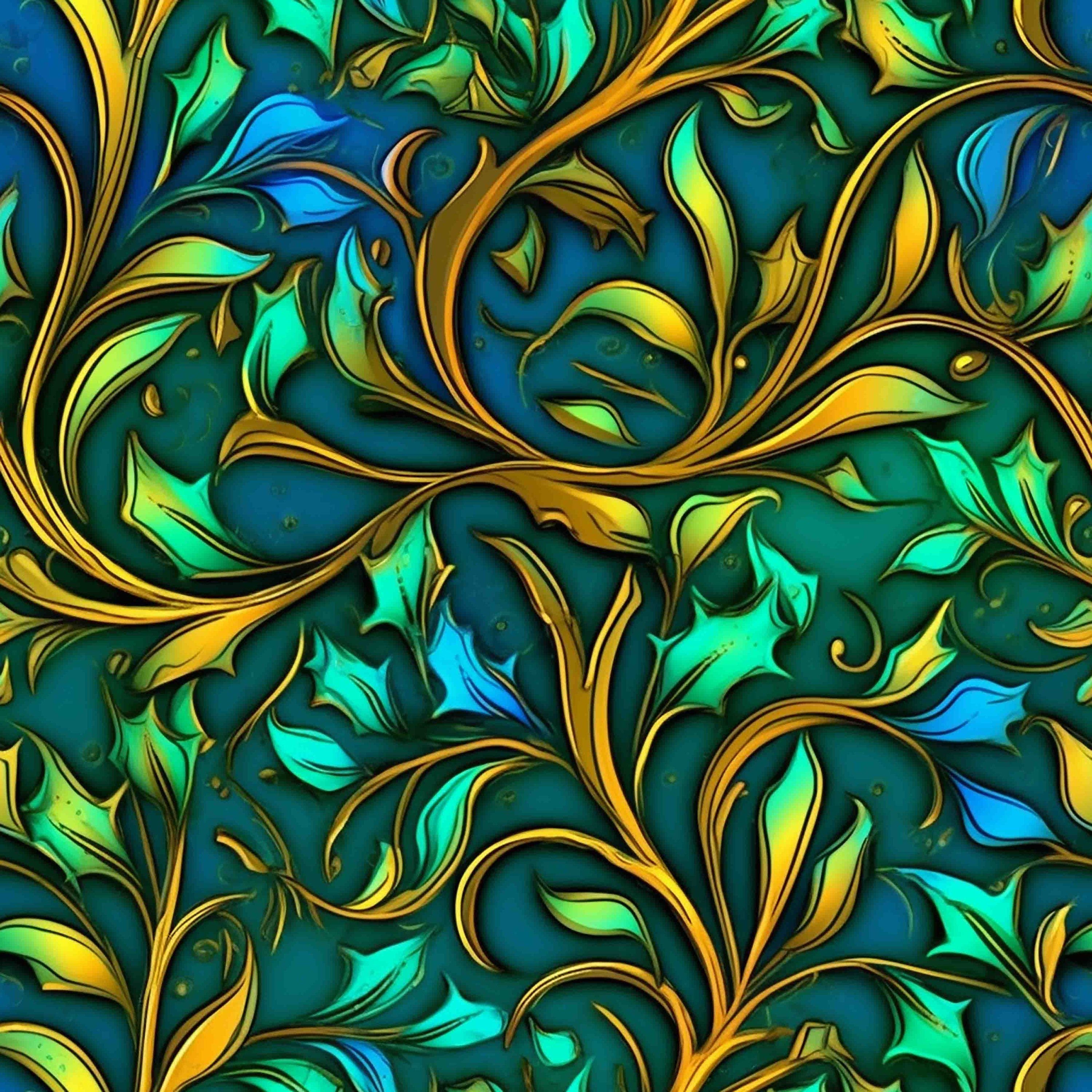 Seamless Elven Digital Patterns | Repeatable Patterns | High Quality 12 ...