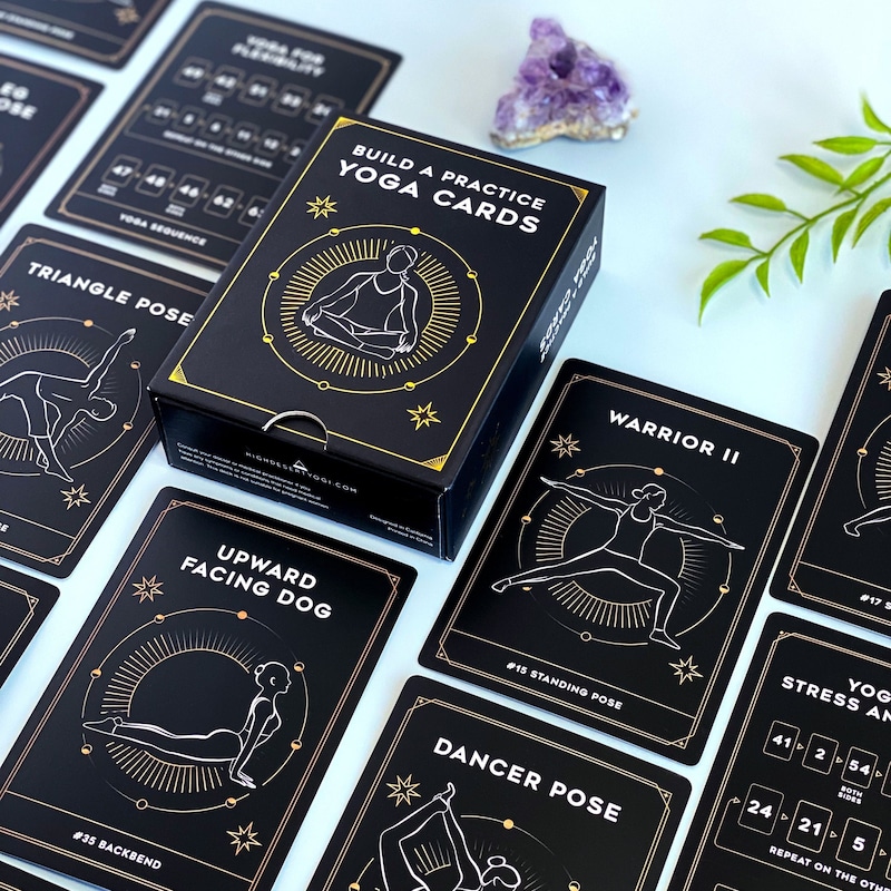 Yoga Card Games - Etsy