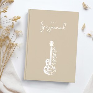 Personalized Songwriter Journal With Lined Pages Songwriters Book ...