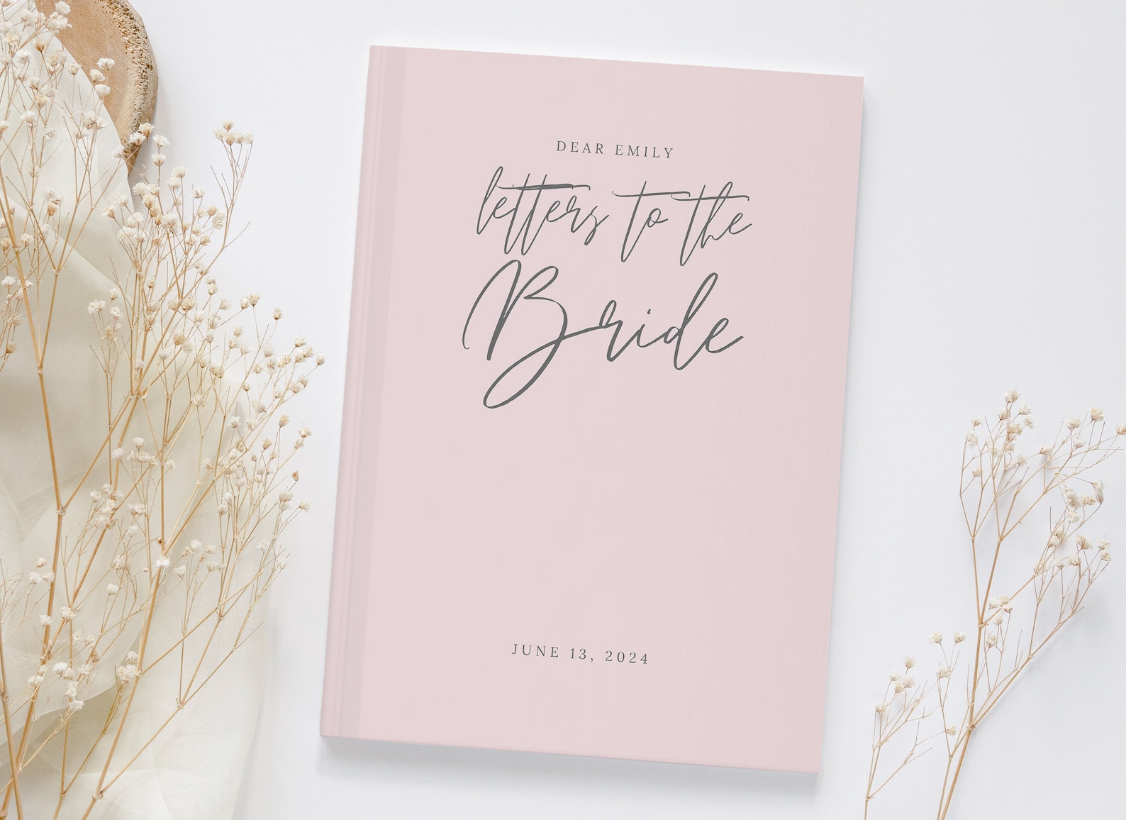 Letters to the Bride Book Bridal Shower Gift From Bridal Party to Bride ...