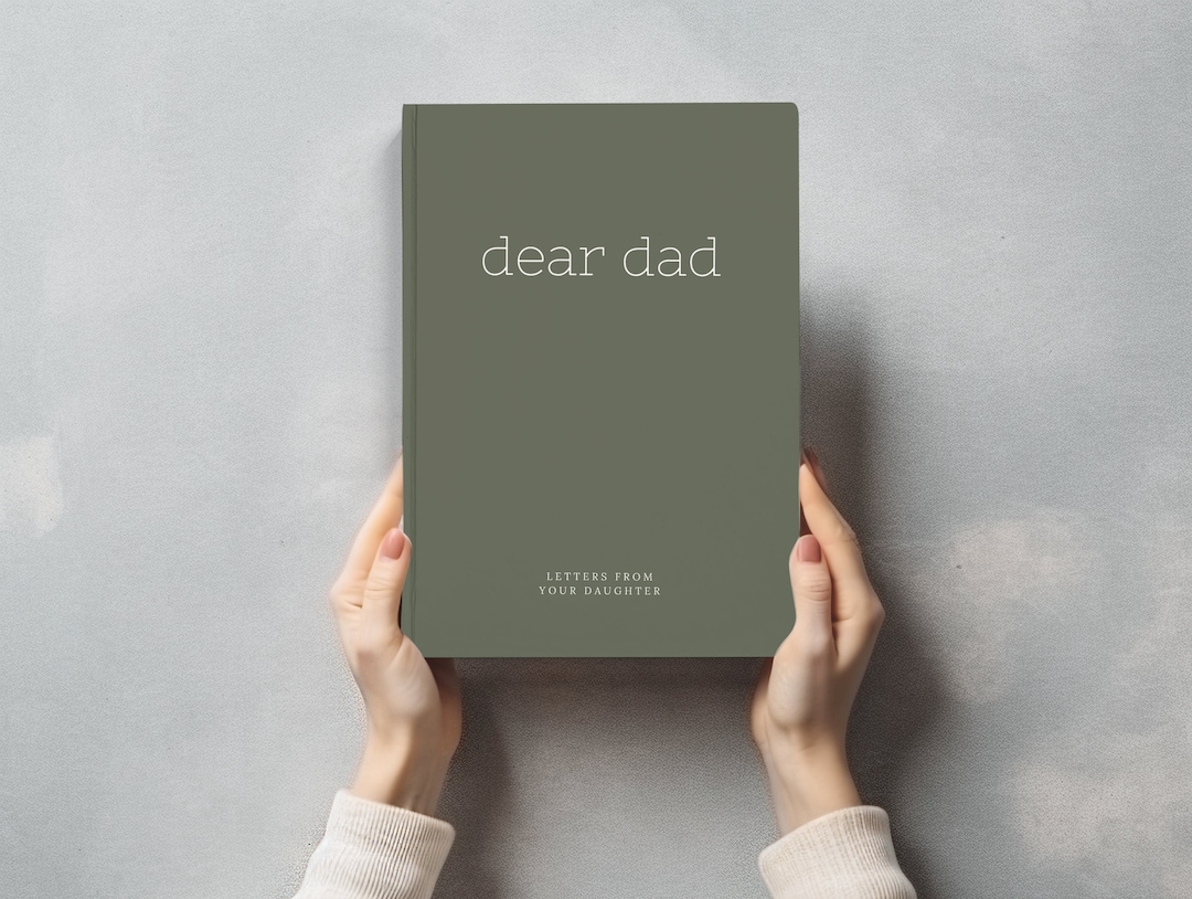 Dear Dad Journal Letters to My Dad Notebook Personalized Journal Custom ...