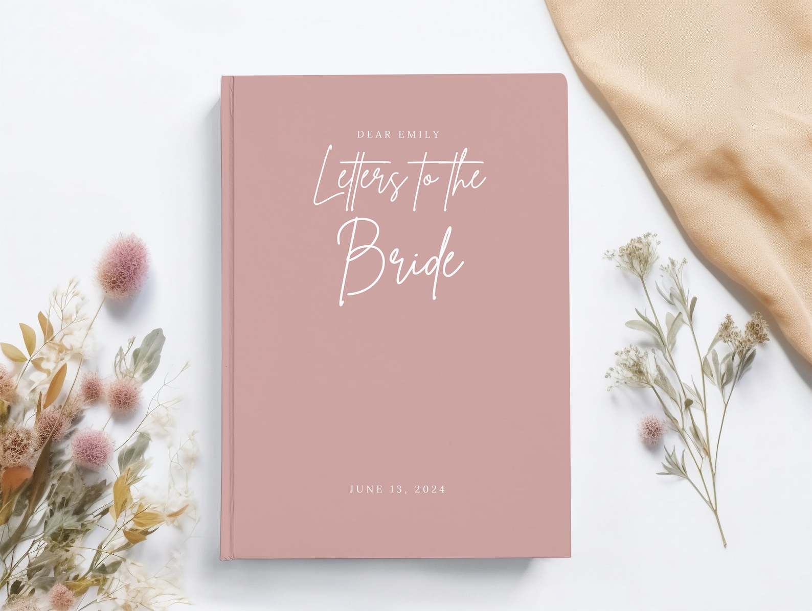 Letters to the Bride Book Bridal Shower Gift From Bridal Party to Bride ...