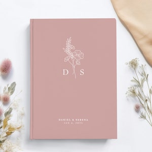 Engagement Journal for Couple Personalized Wedding Journal Bride and ...