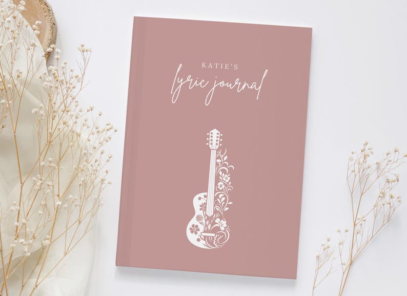 Personalized Songwriter Journal With Lined Pages Songwriters Book ...