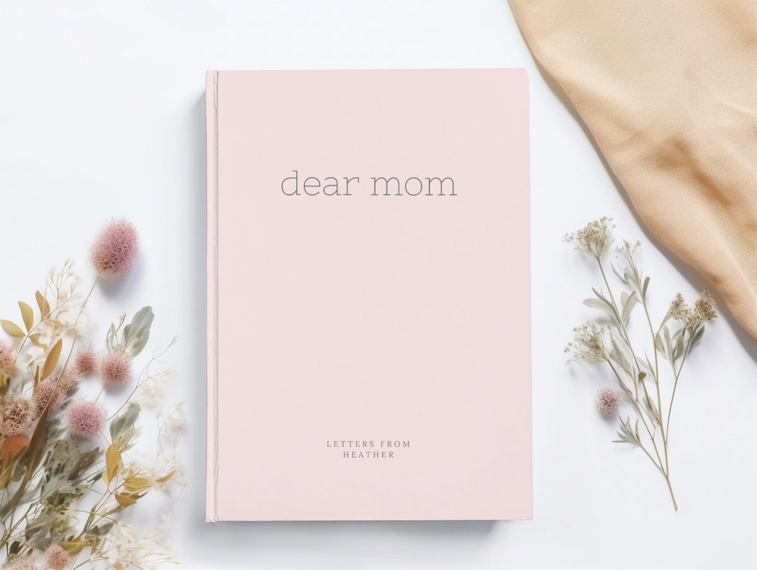 Dear Mom Personalized Journal Letters to Mom Custom Journal Grief ...