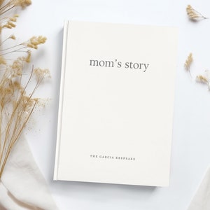 Mom Story Journal Keepsake Gift Mom I Want to Hear Your Story Memory ...