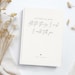 Personalized Journal 1st Anniversary Gift Couples Journal First ...