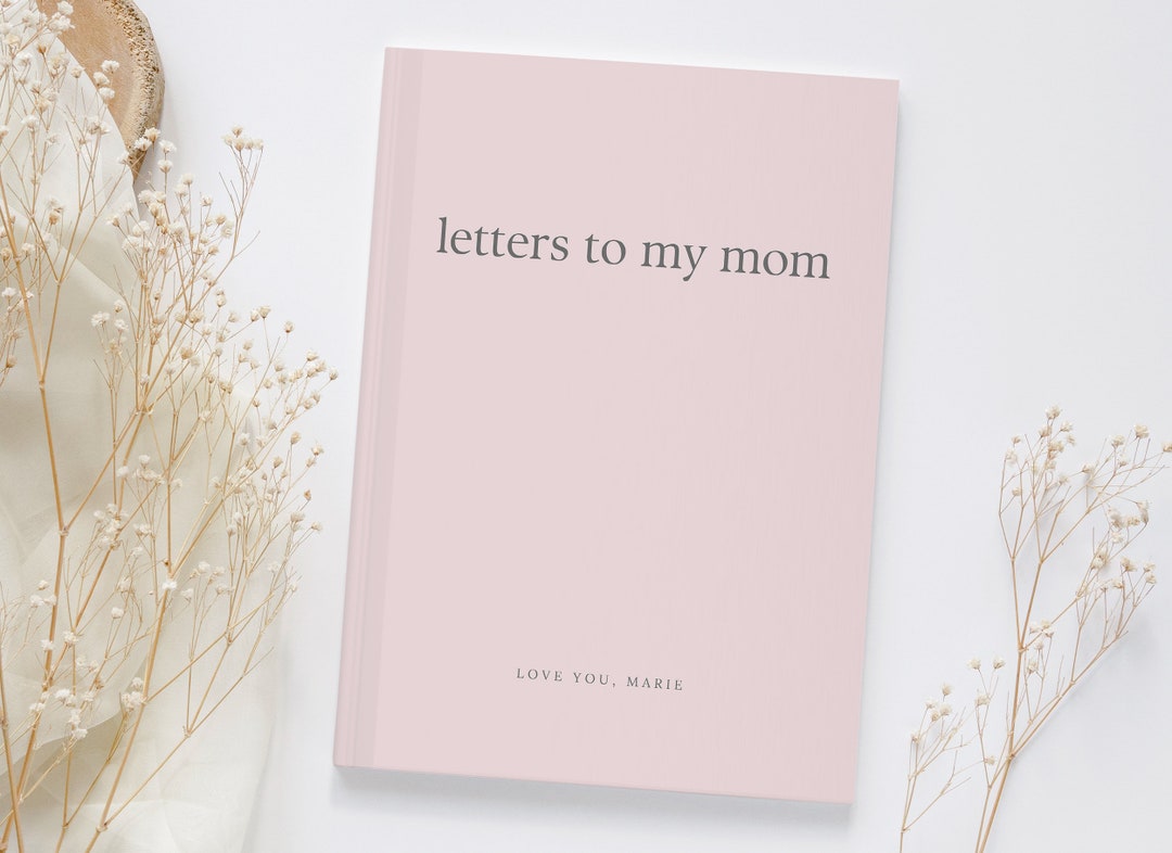 Dear Mom Journal Letters to My Mom Memorial Gift Notebook Personalized ...