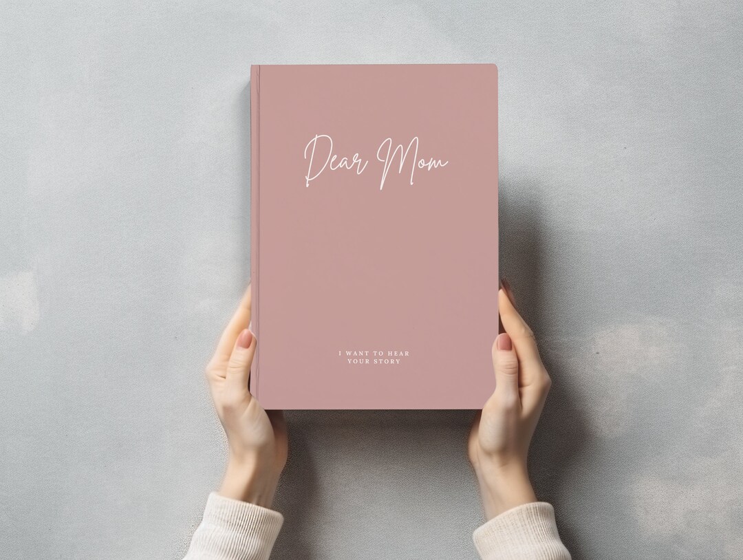 Mom Story Journal Keepsake Gift Mom I Want to Hear Your Story Memory ...