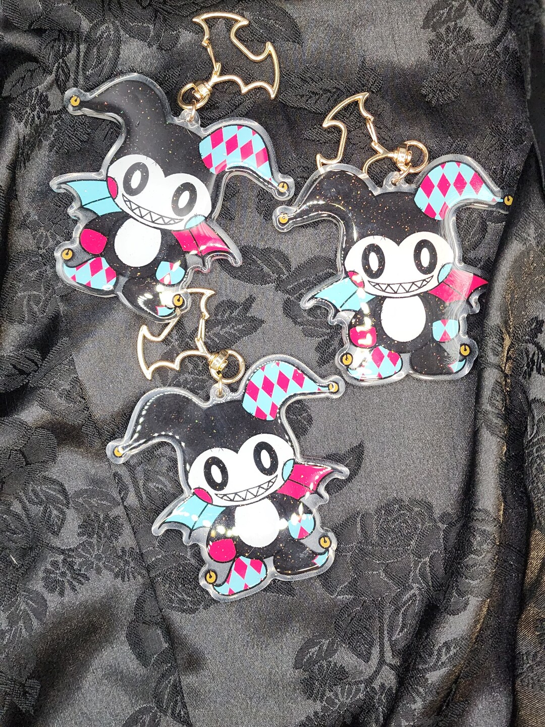 Jester Jackko Keychain - Etsy