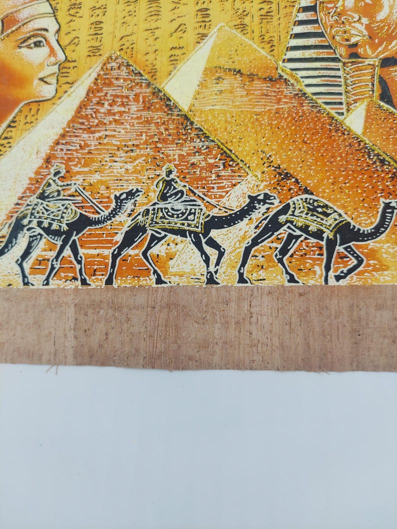 Hand Painted Egyptian Papyrus - Etsy