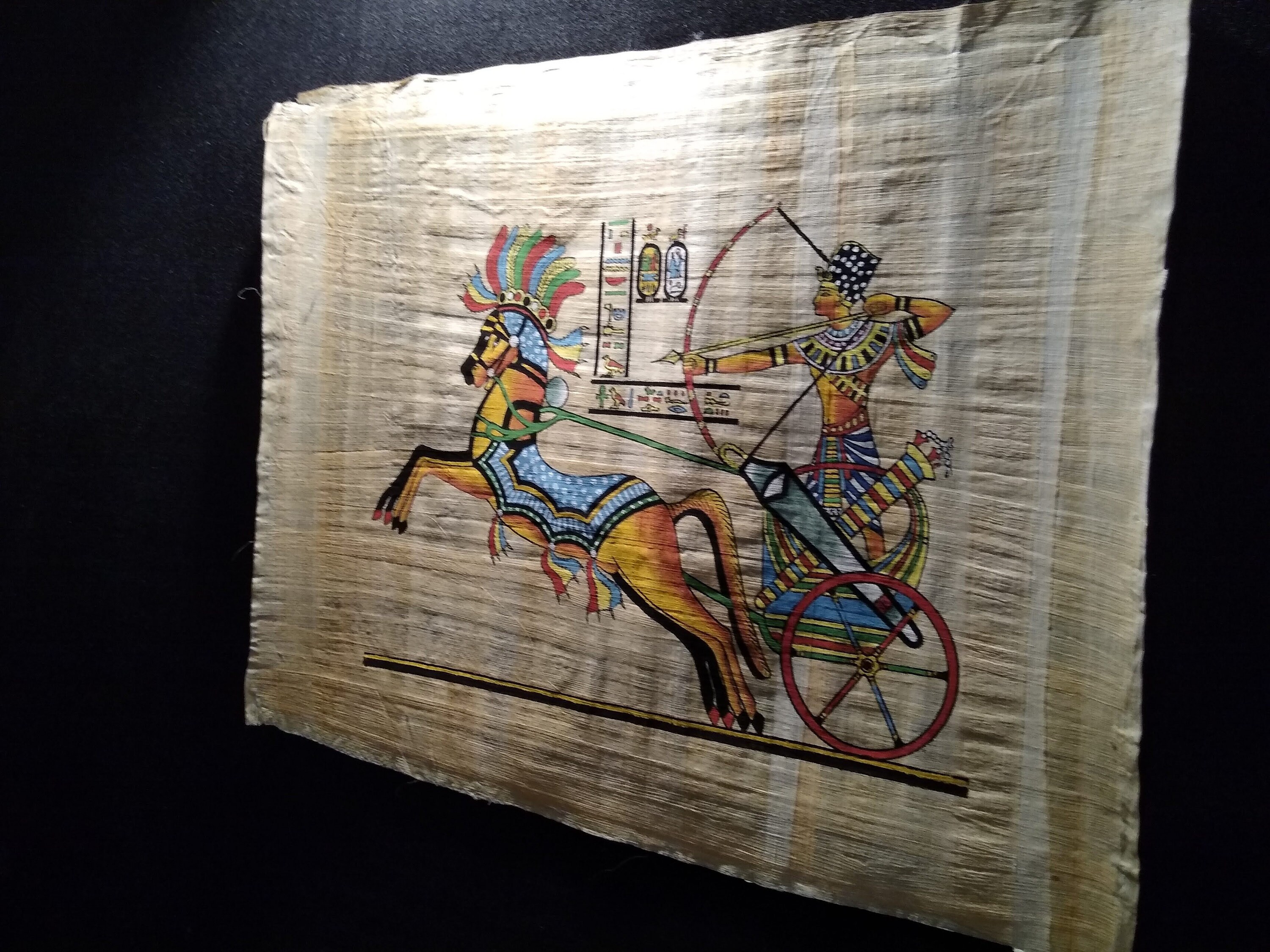 Ramses the Great on Papyrus - Etsy