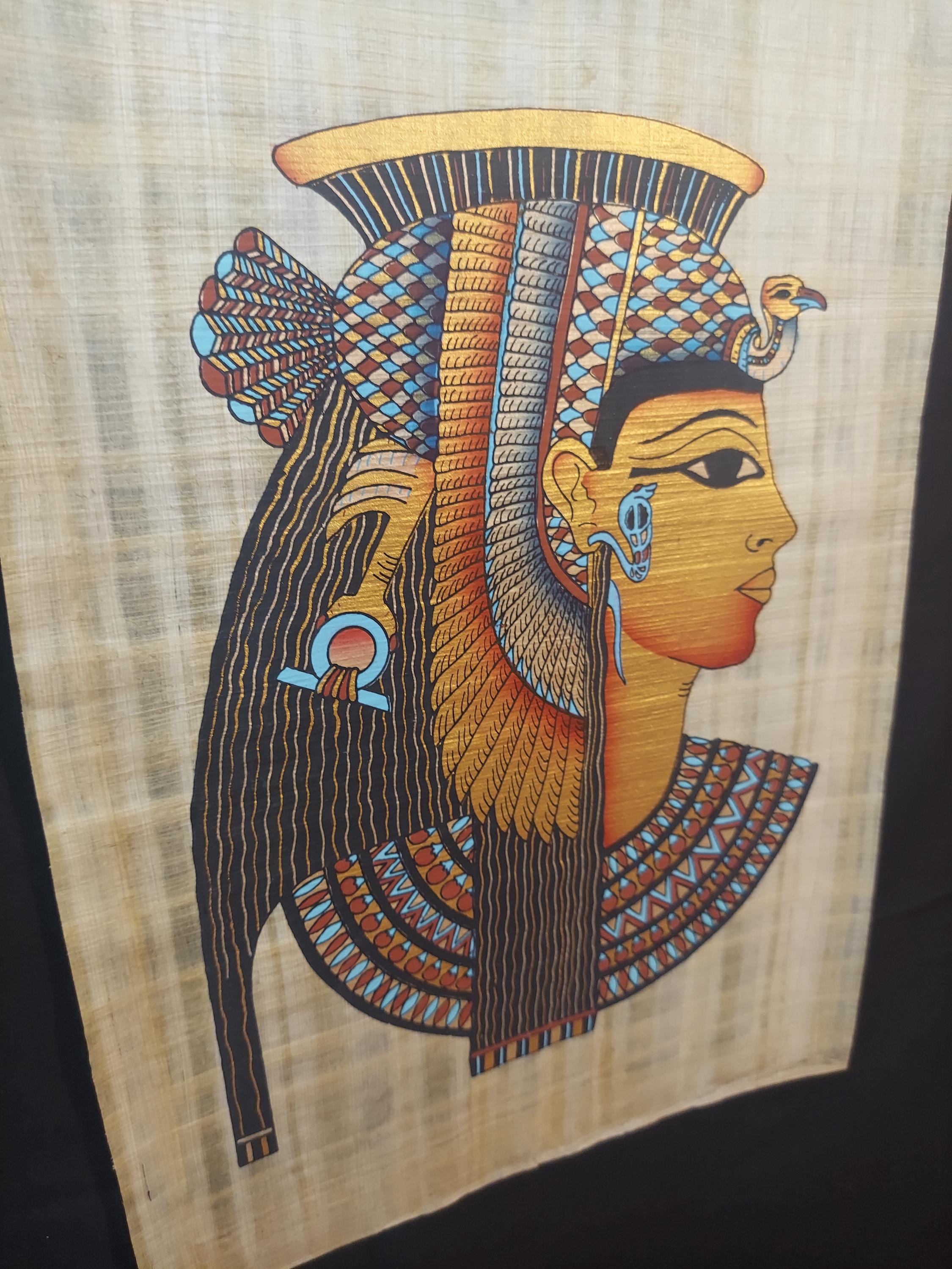 Hand Painted Egyptian Papyrus - Etsy