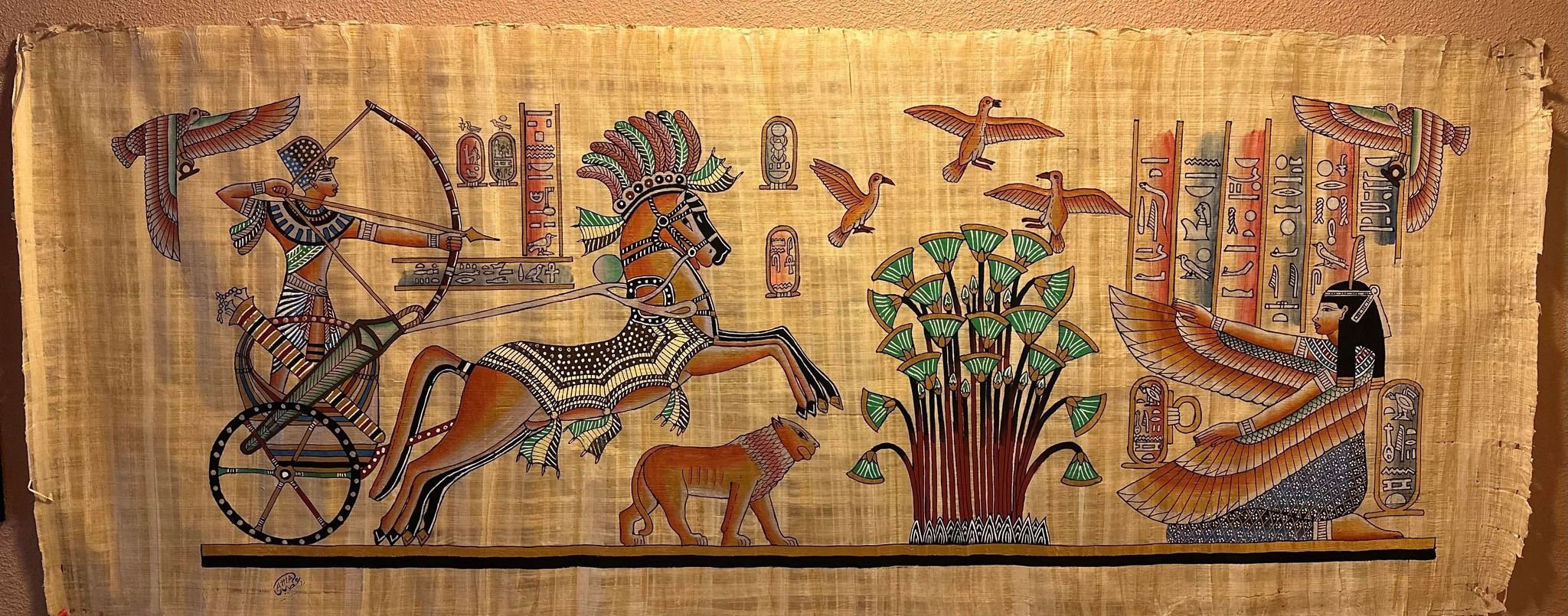 Giant Egyptian Papyrus - Etsy