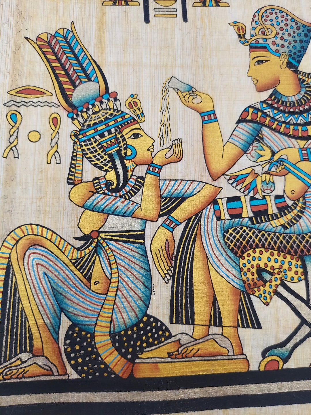 King Tut, and Wife in Love Scene - Etsy