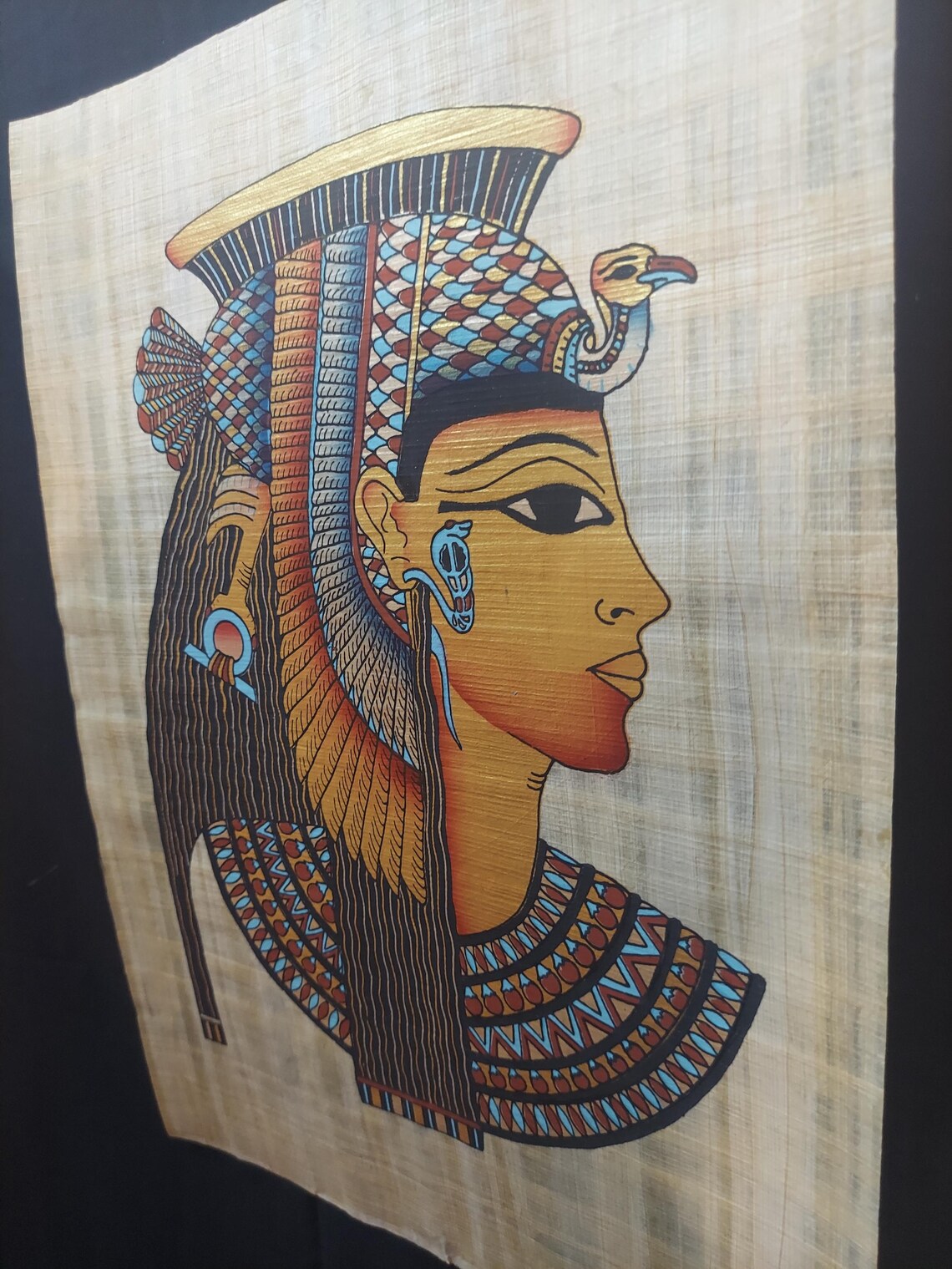 Hand Painted Egyptian Papyrus - Etsy