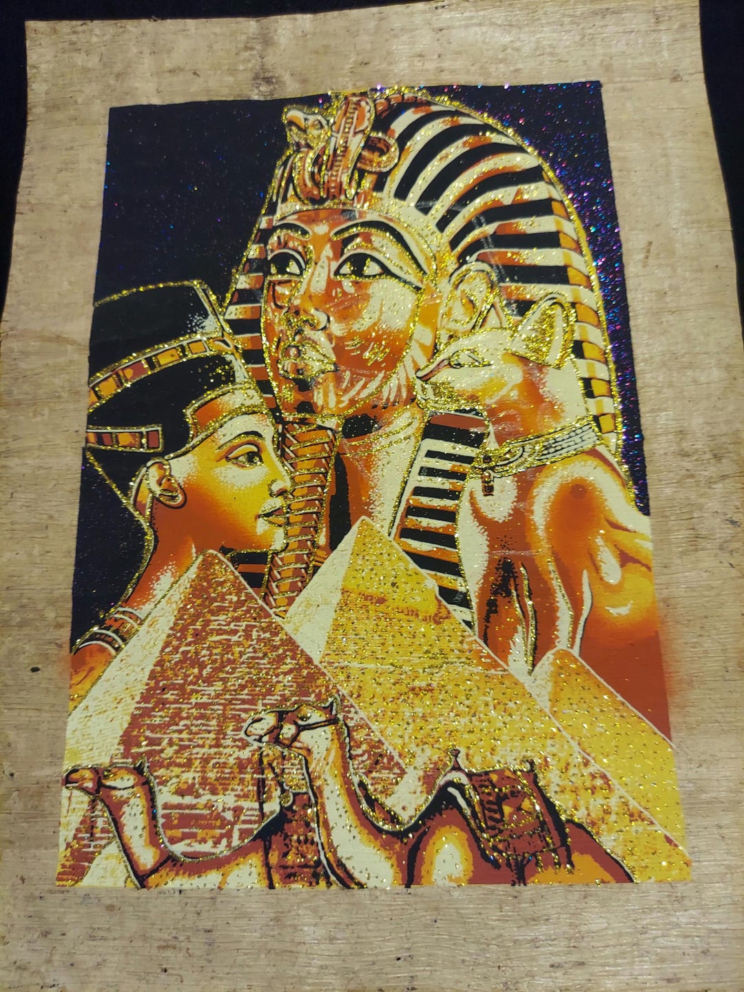 Hand Painted Egyptian Papyrus - Etsy