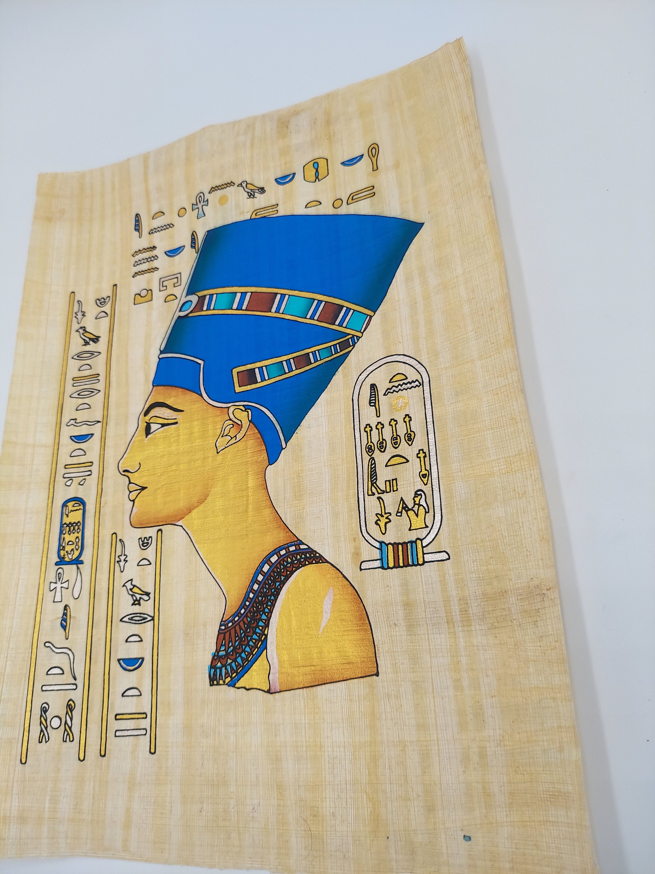 Hand Painted Egyptian Papyrus - Etsy