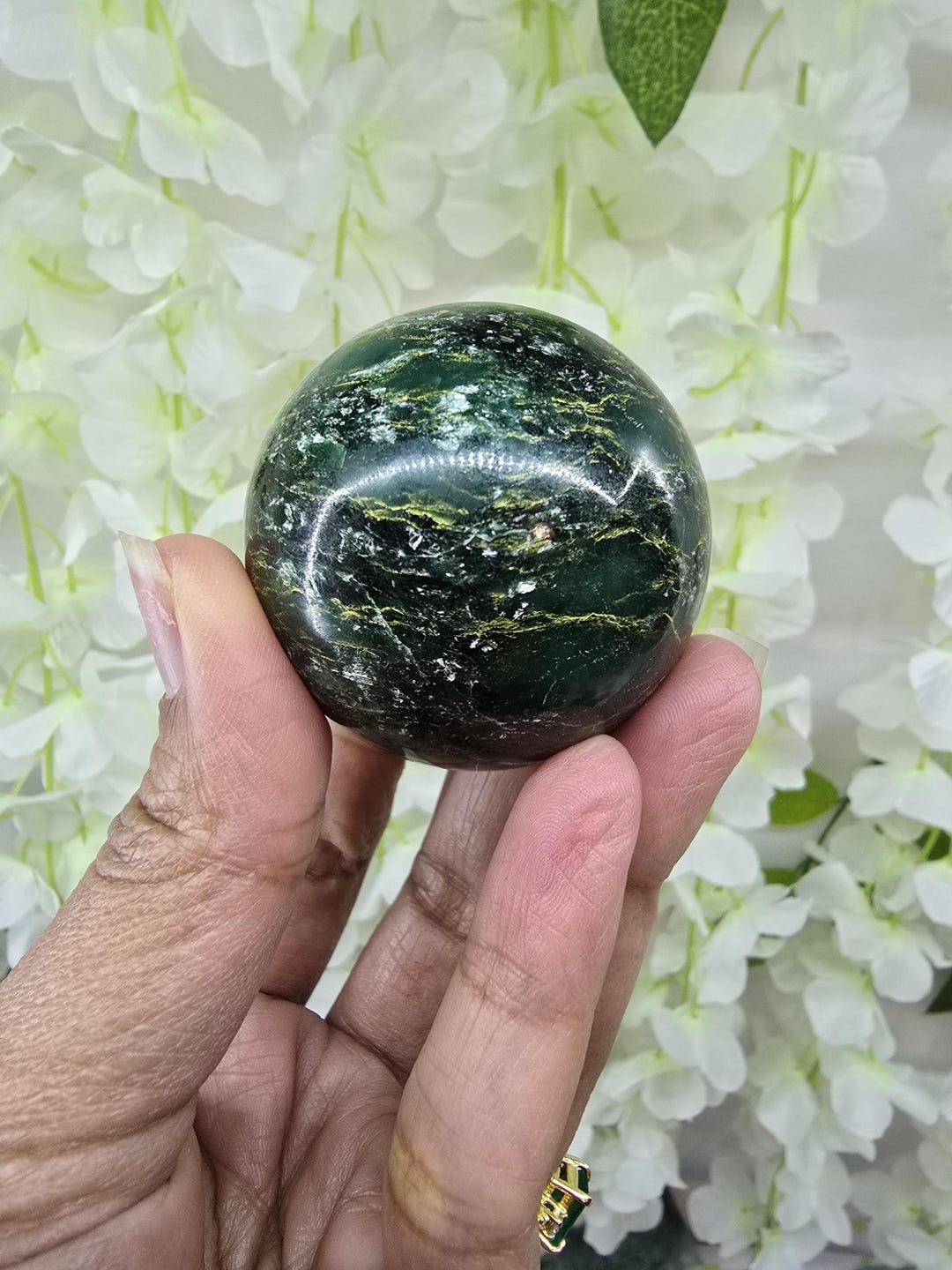 Emerald Jasper Sphere - Etsy