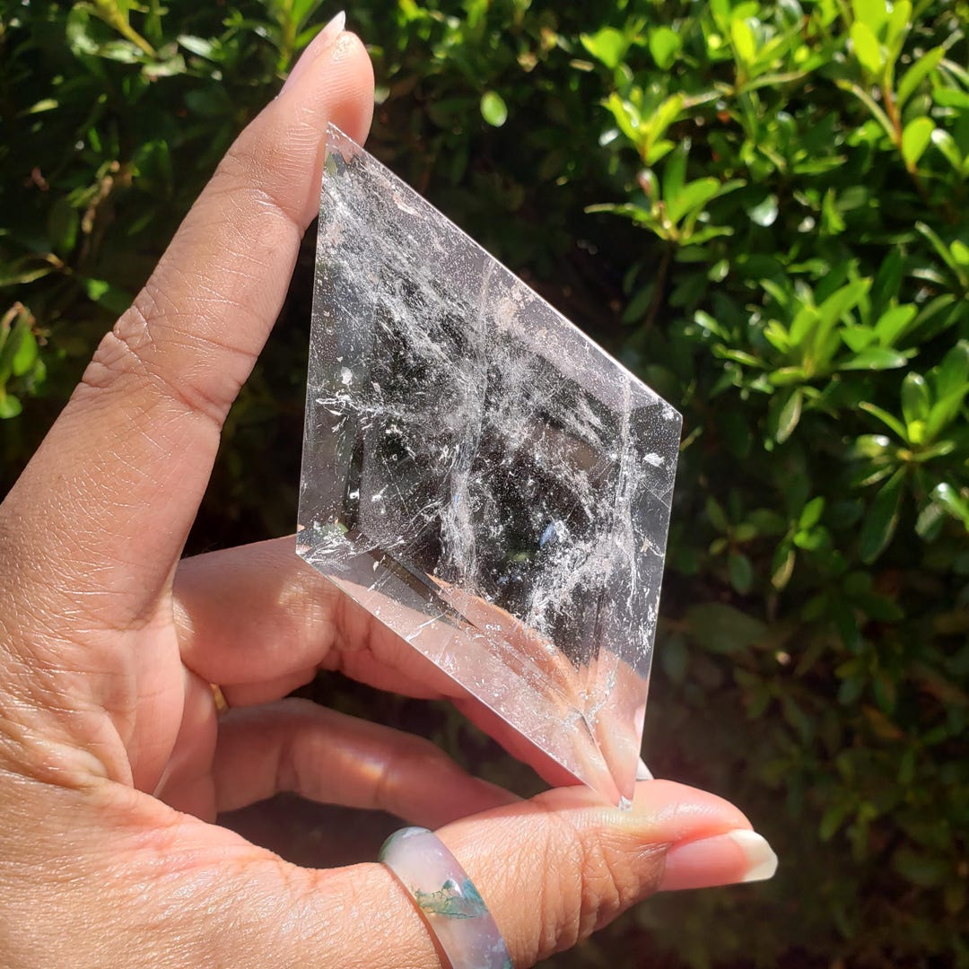 Clear Quartz Diamond - Etsy