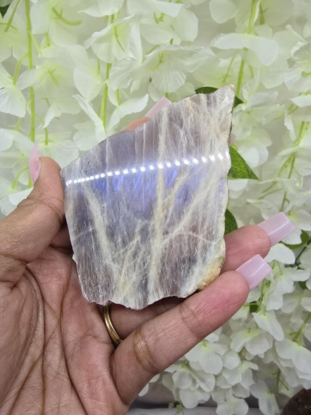 Moonstone Sunstone Slab - Etsy