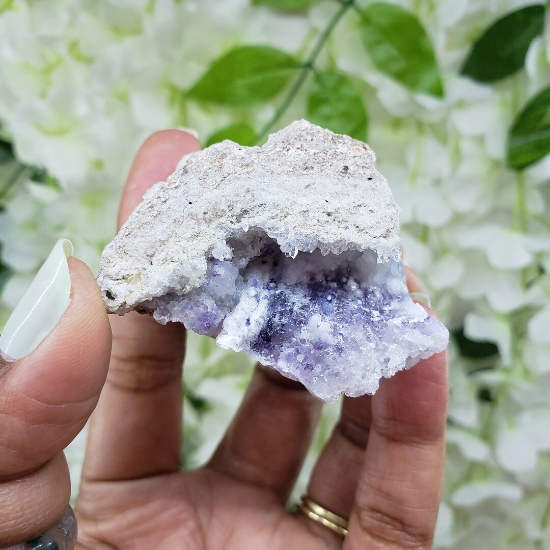 Spirit Flower Geode - Etsy
