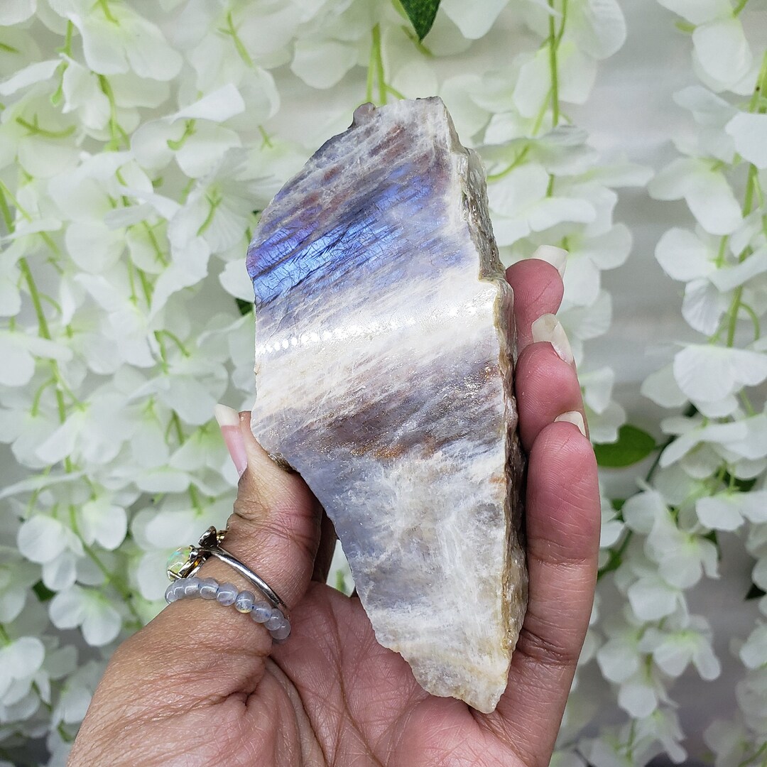 Moonstone Sunstone Slab - Etsy