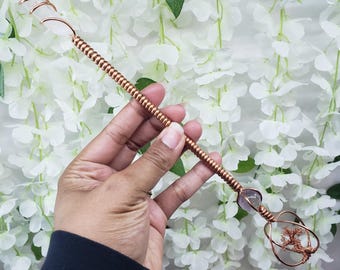 Tree of Life Wand, Copper Wand - Etsy