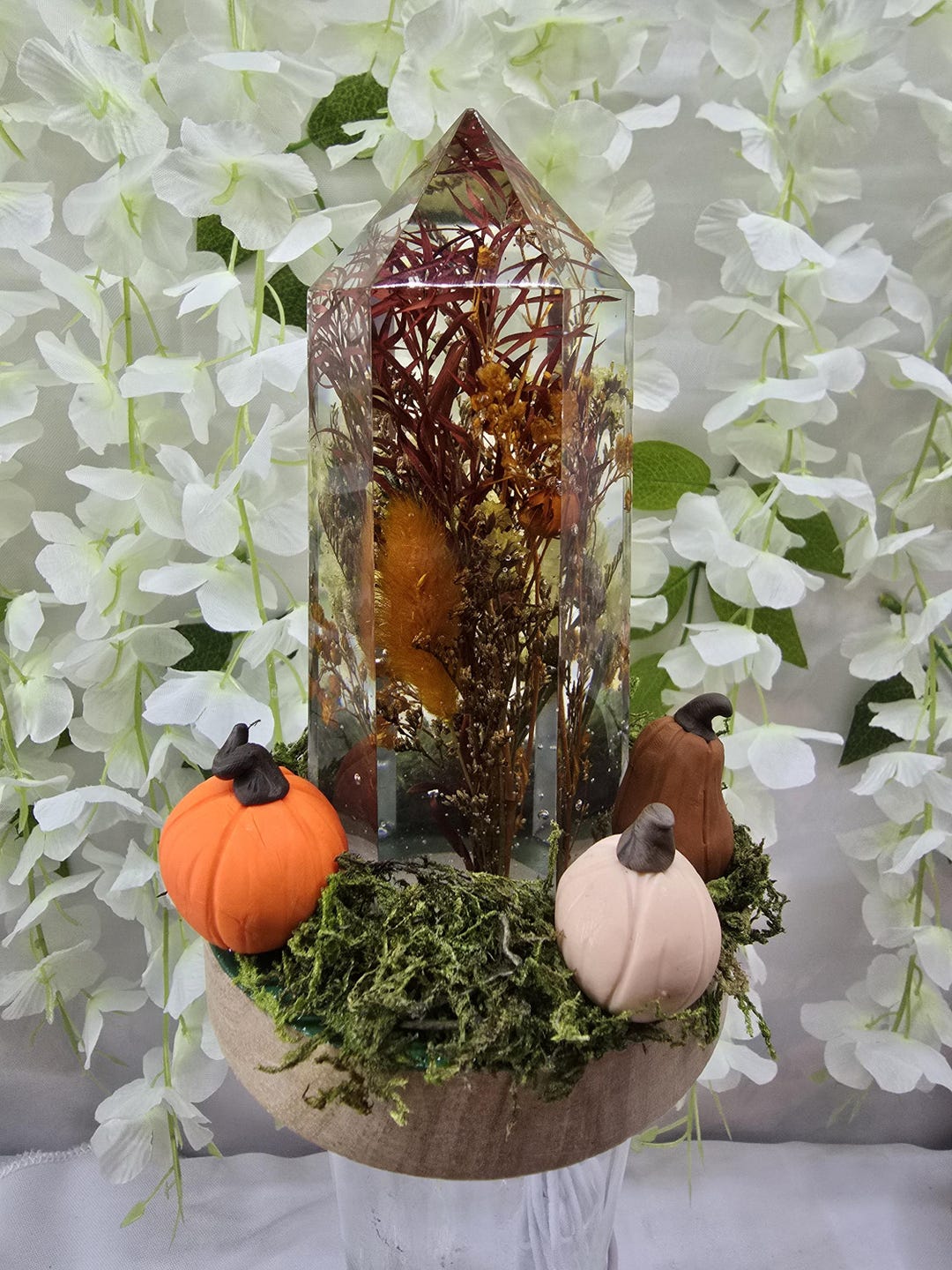 Floral Crystal Lamp, LED Lamp, Crystal Nightlight - Etsy