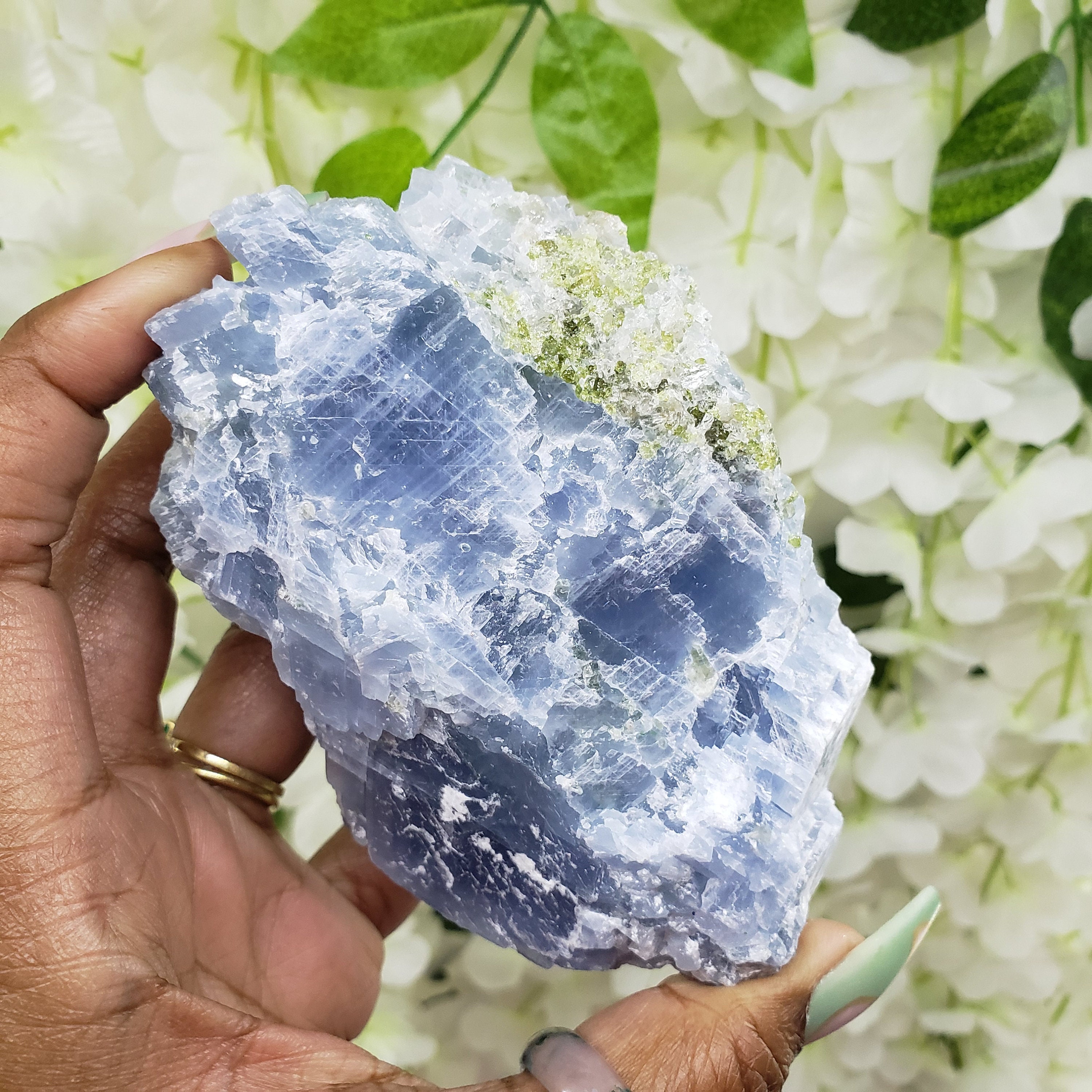 Dark Blue Calcite