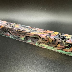 Pen Turning Blank, Alumilite Resin, Intense Abalone, Diamond Pen ...