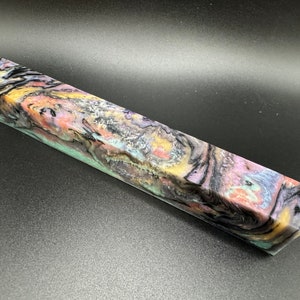Pen Turning Blank, Alumilite Resin, Intense Abalone, Diamond Pen ...