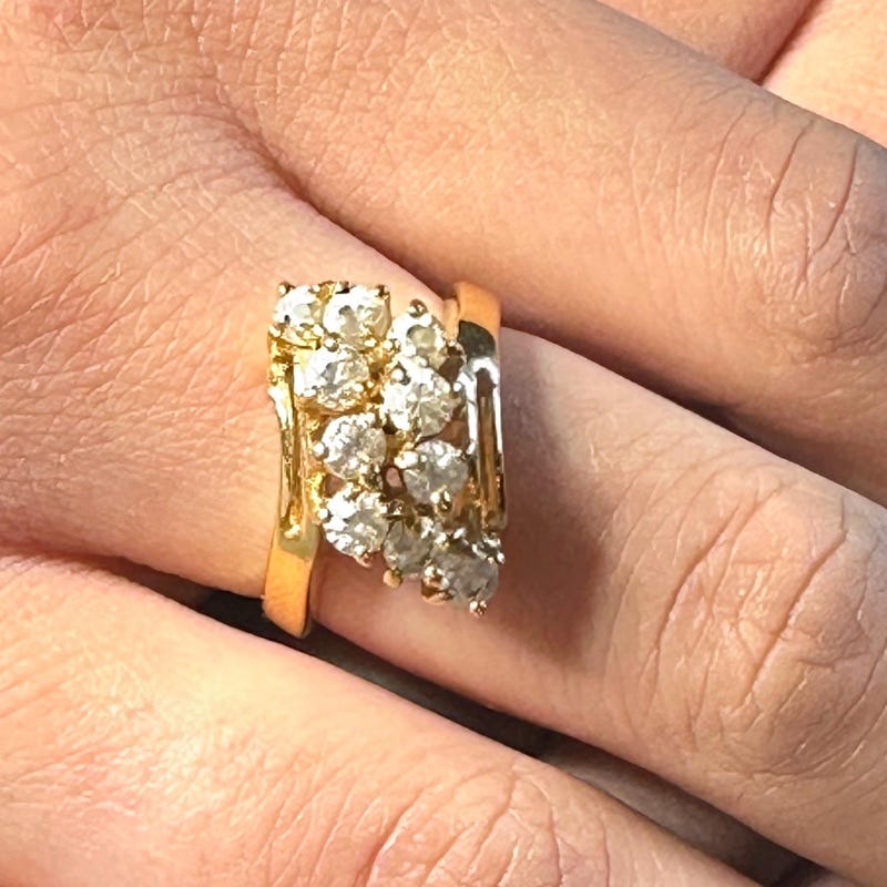 Waterfall Ring - Etsy