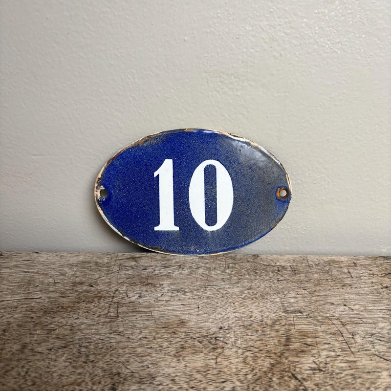 French House Numbers - Etsy