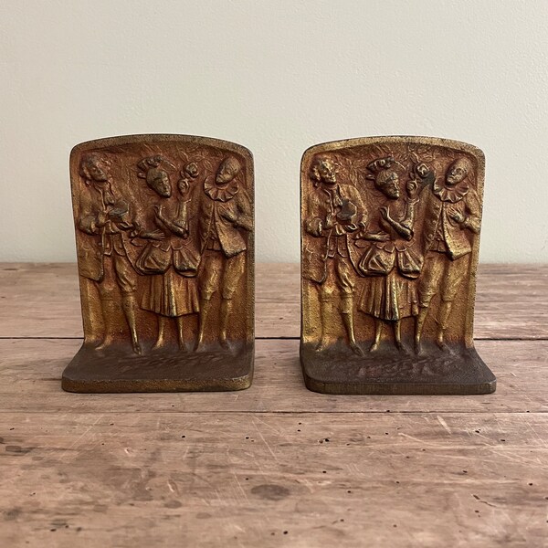 Metal Bookends - Etsy