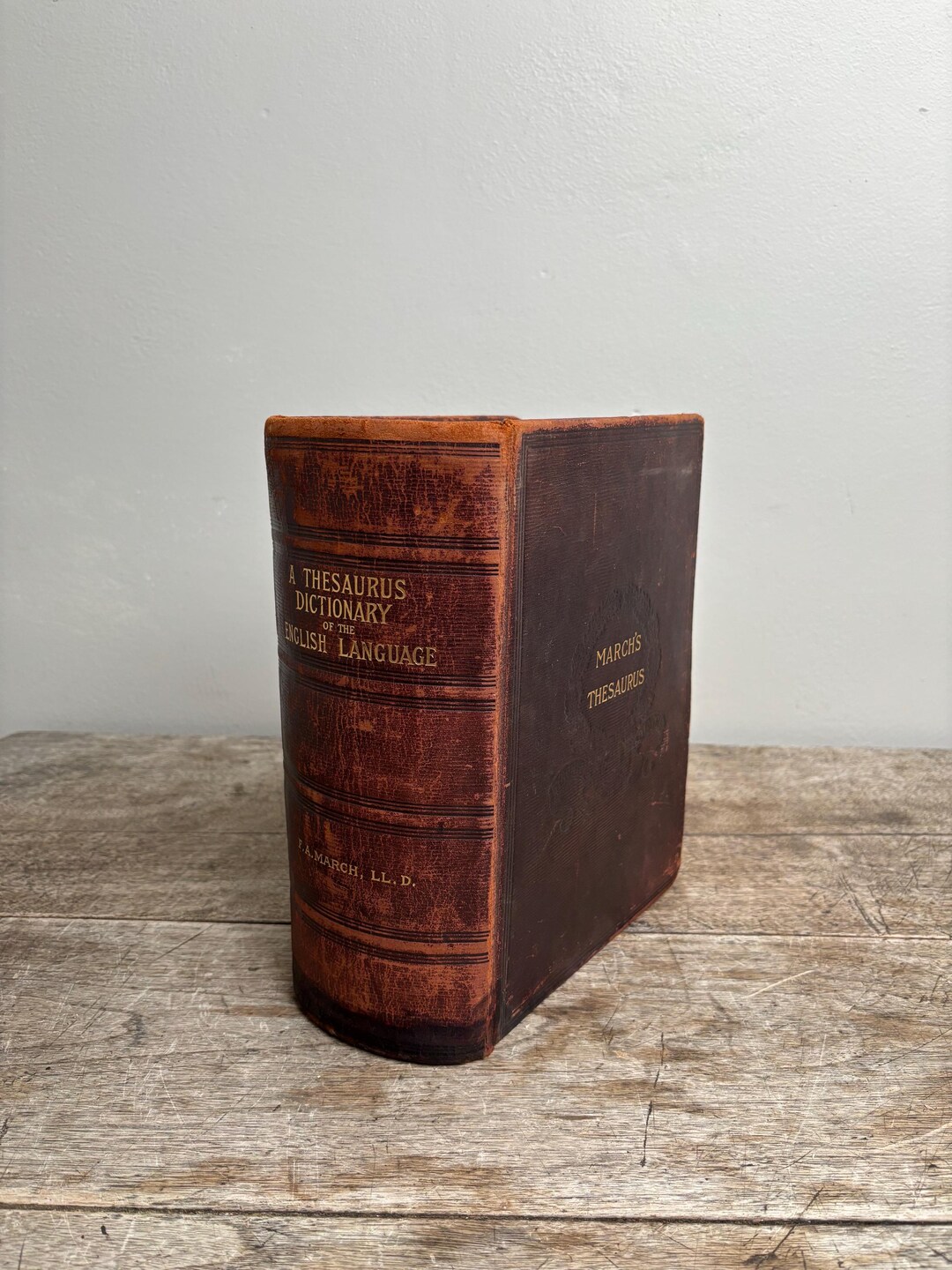 Antique 1906 March's Thesaurus Dictionary of the English Language, No ...
