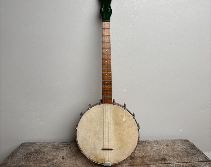 Antique Early 1900's 4 String Banjo - Etsy