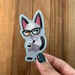 Raymond Vinyl Sticker Animal Crossing Inspired Die-cut - Etsy