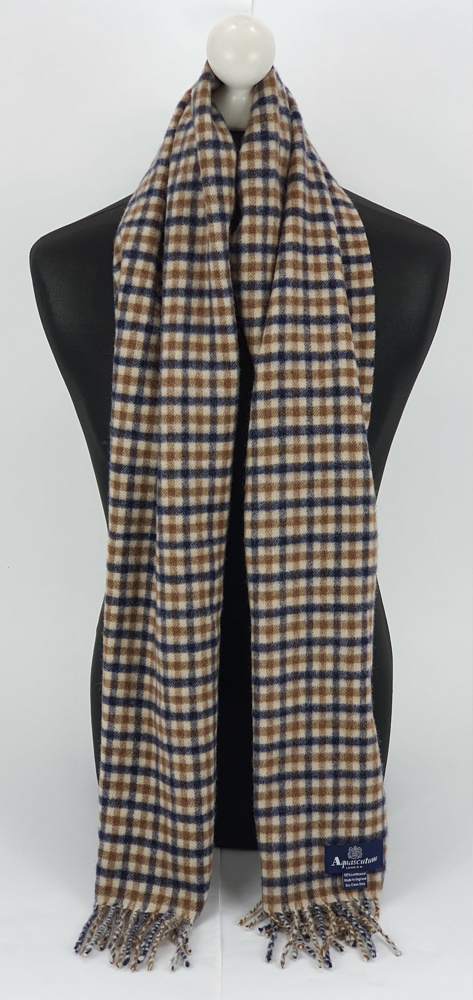 Aquascutum Scarf 100% Lambswool for Men and Women Made in - Etsy UK