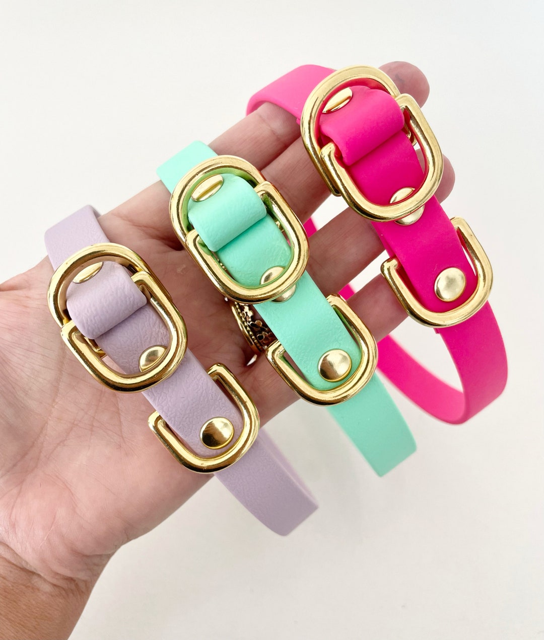 Biothane Midi Slip Collar Colour Options Available - Etsy