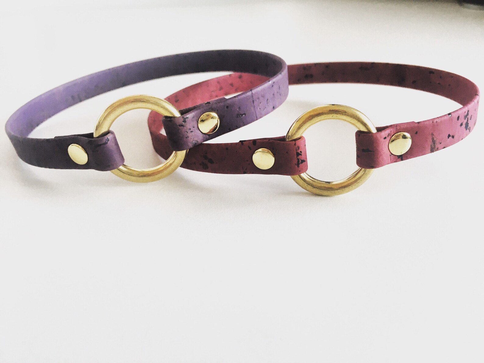 Cork ID Tag Collar Colour Options Available - Etsy