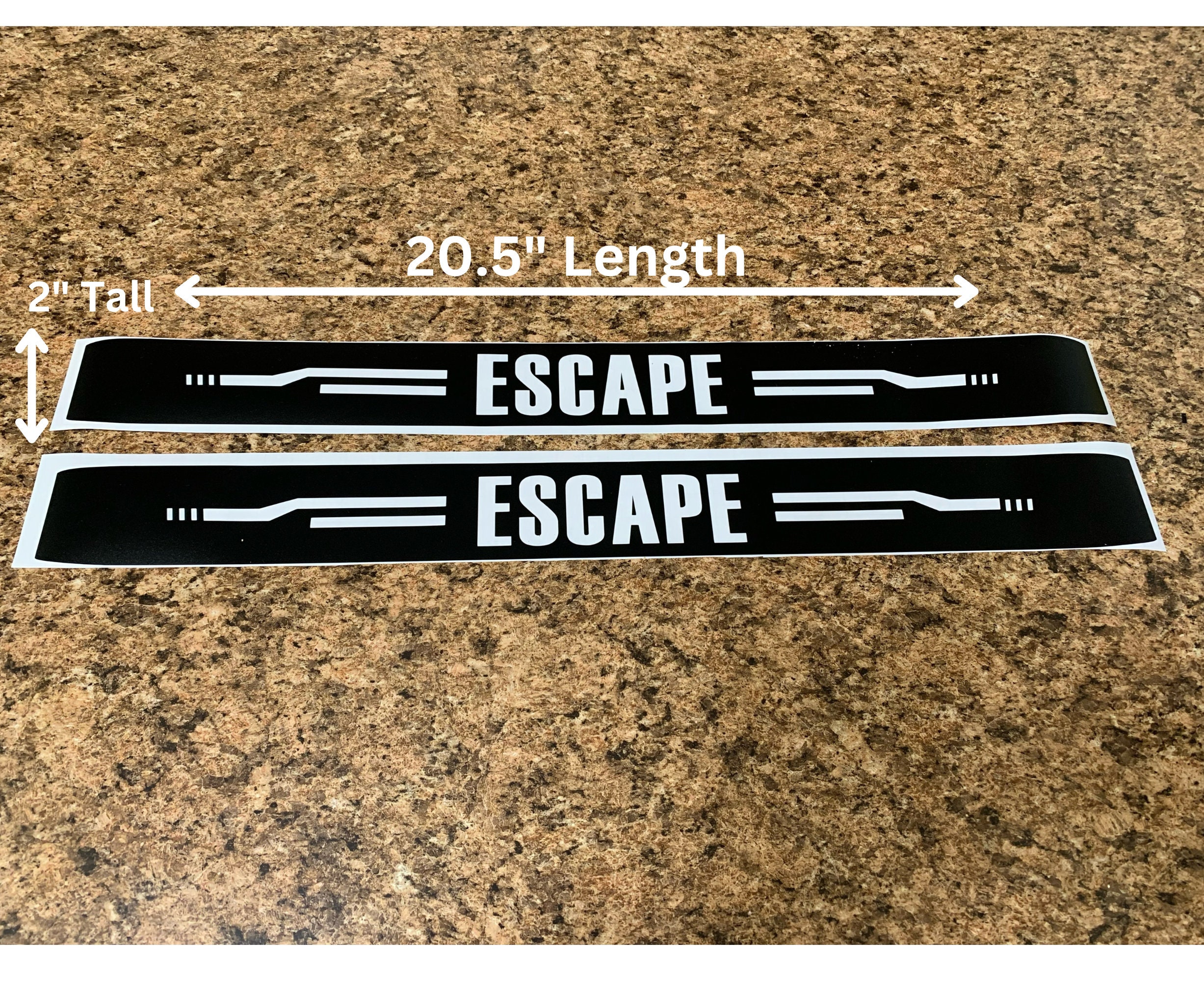 Ford Escape Door Jamb Decal Sticker - Etsy