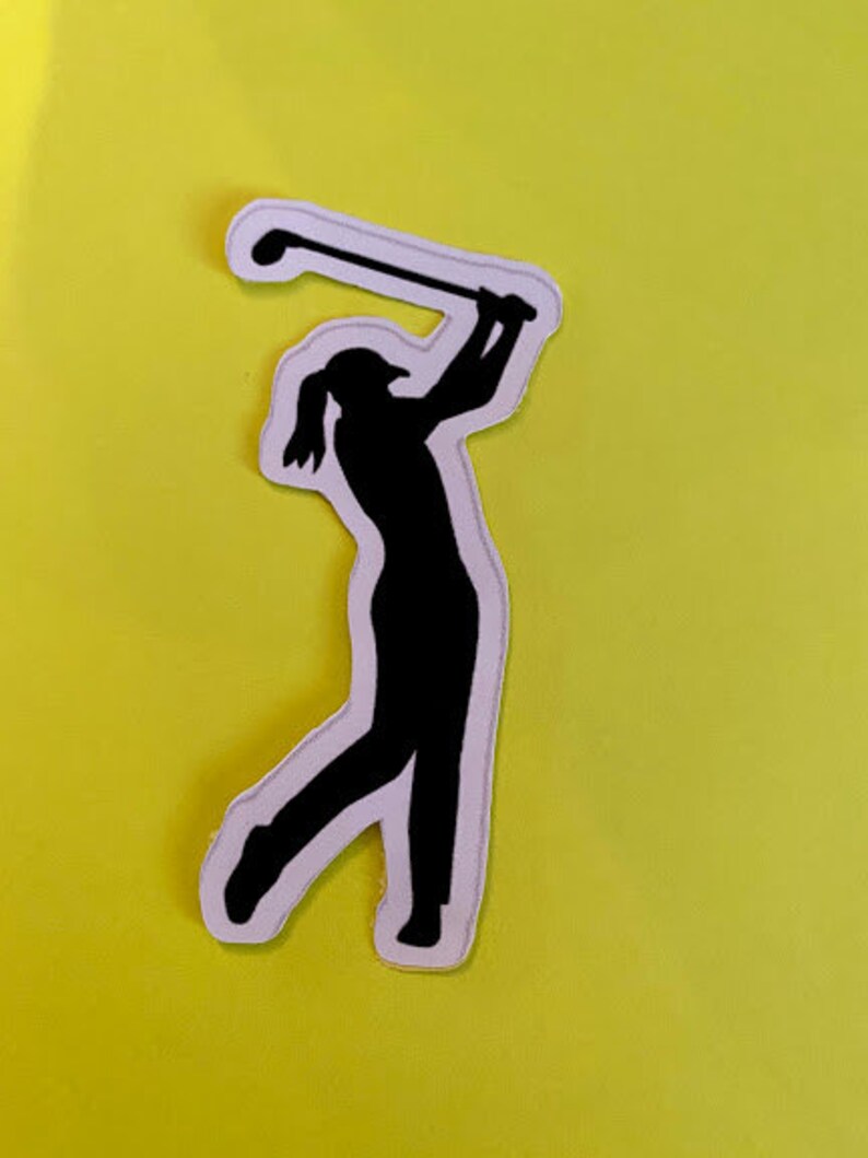 Girls Golf Stickers Golf Bag Golf Cart Golf Clubs Golf - Etsy