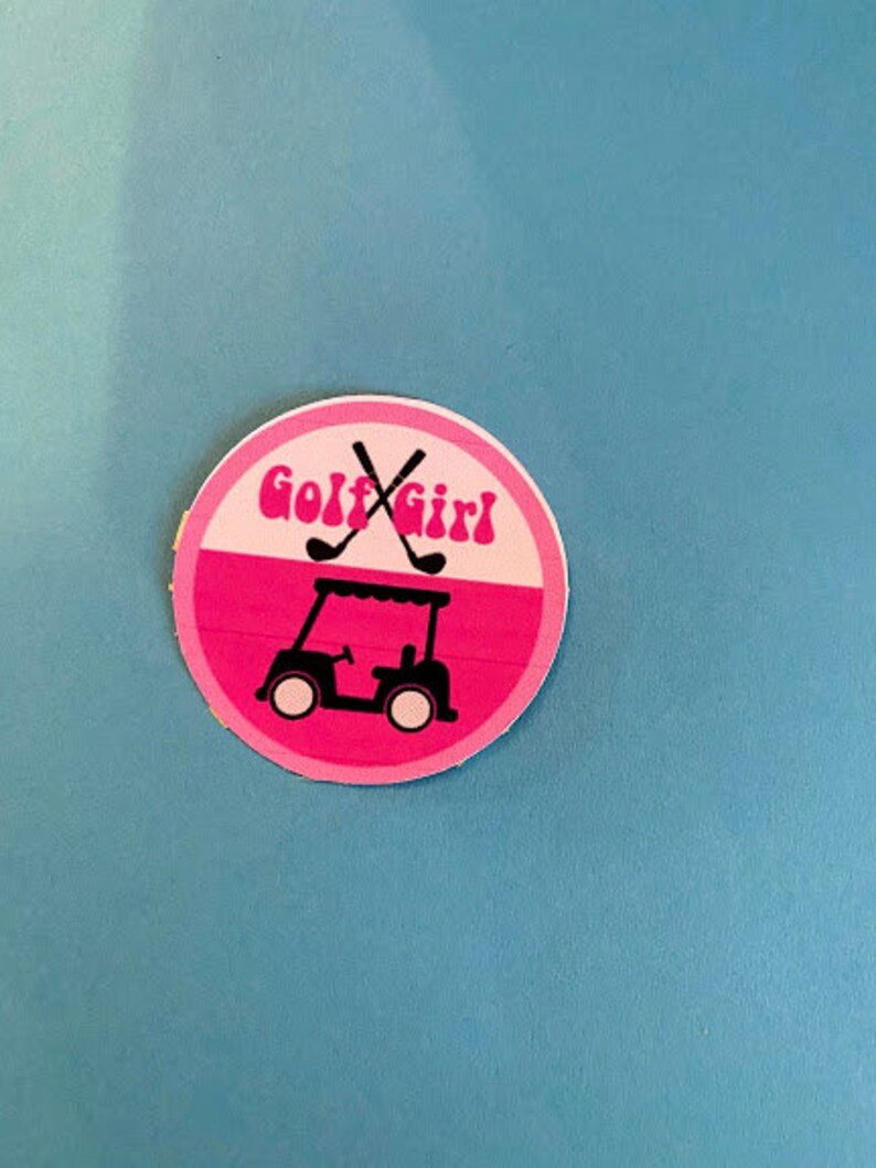 Girls Golf Stickers Golf Bag Golf Cart Golf Clubs Golf - Etsy
