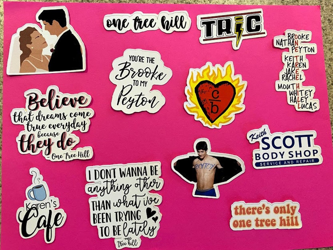 2000's Tv Show Stickers! Vinyl WATERPROOF Stickers! Great for ...