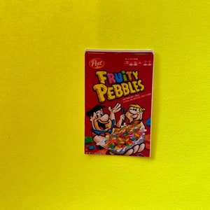 Fun Cereal Stickers! Fruity Pebbles, Froot Loops, Quisp, Smurf Berry ...
