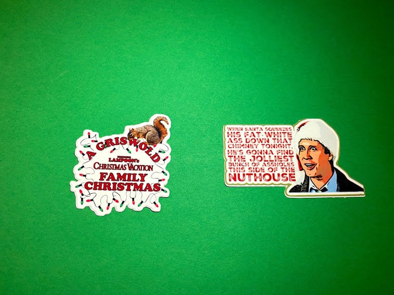 Christmas Movie Stickers! - Etsy