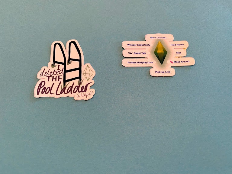 Super Fun Game Stickers All of Your Favorite Characters | Etsy